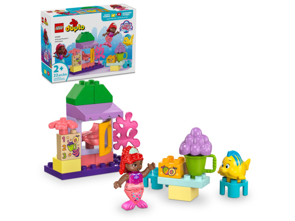 Лего Disney серия, LEGO 10420 Кофейня Ариэля и Флаундера, lego ...