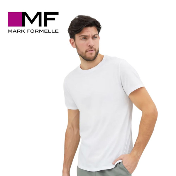 Футболка Mark Formelle, размер 52, цвет белый, 100%хлопок - купить по выгодной цене в интернет ...