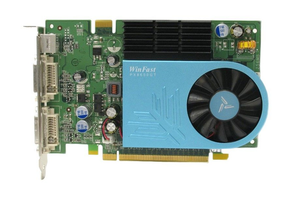 Видеокарта Leadtek GeForce 8600 GT, 256 МБ PCI-E x16 PCI-E, DVI WinFast PX8600 GT TDH купить c ...