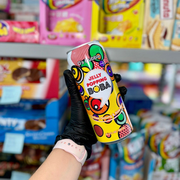 Напиток O's Bubble Jelly Popping Boba (Lychee Oolong Tea + Aloe Vera ...