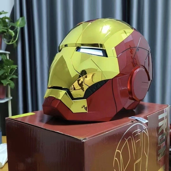 Шлем Железный человек MK5 IRON MAN с голосовым, сенсорным управлением 1 ...