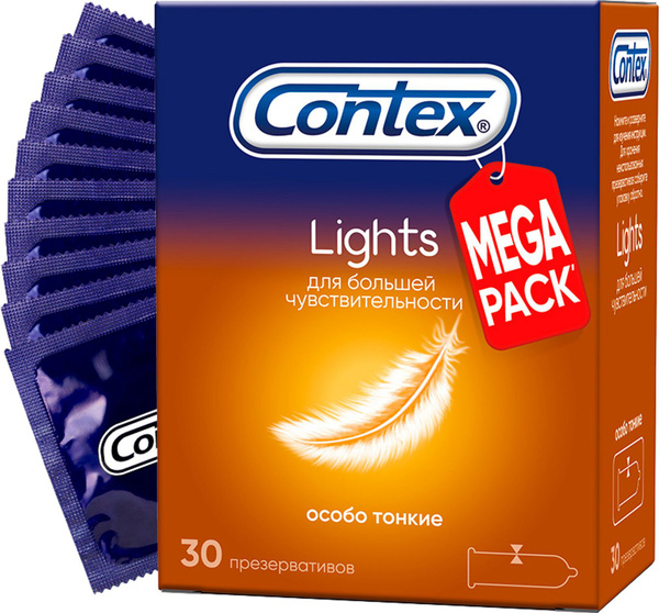Презервативы Contex / Контекс Light особо тонкие для большей ...