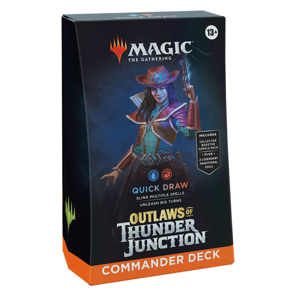 Magic The Gathering: Колода Commander Deck Quick Draw MTG издания Outlaws of Thunder Junction на ...