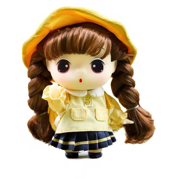 Кукла для девочки отличница Нинбао с аксессуарами DDUNG из серии Школа , 18 см купить на OZON по ...