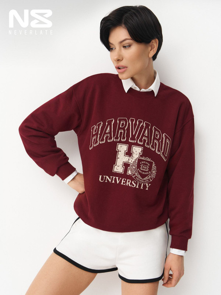 Свитшот NEVERLATE - купить с доставкой по выгодным ценам в интернет-магазине OZON (1000341281)