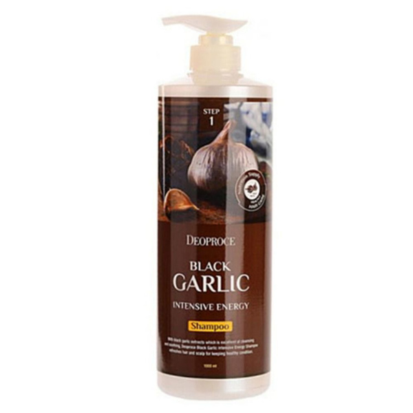 Deoproce Шампунь Hair Black Garlic Shampoo Black Garlic Intensive ...