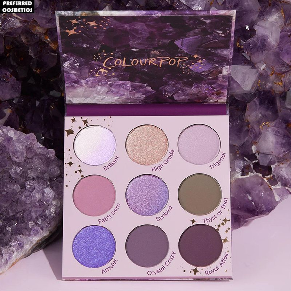 Colourpop - 9-цветная палитра теней для век - All Amethyst купить на ...