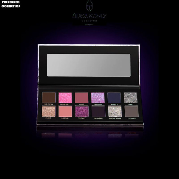 UNEARTHLY COSMETICS 12-цветная палитра теней для век , США - DREAMER ...