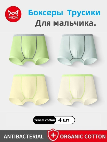 Комплект трусов Miiow, 4 шт - купить с доставкой по выгодным ценам в интернет-магазине OZON ...