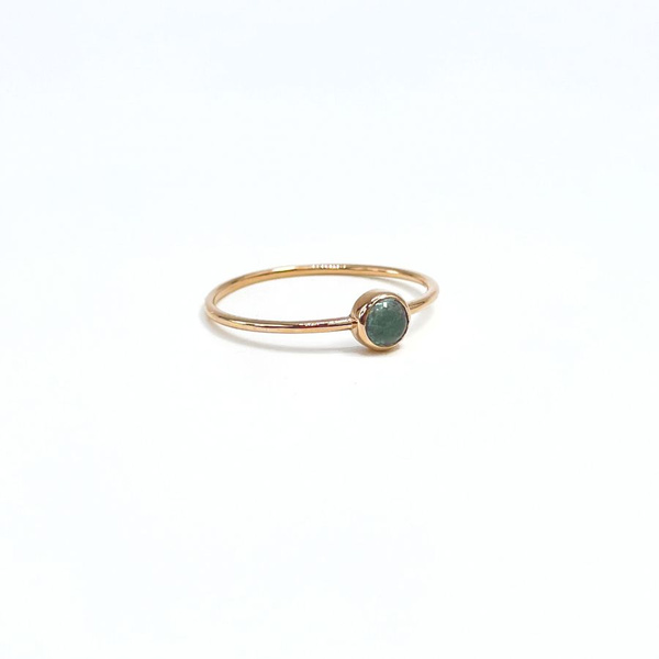 Кристалл мечты/ Кольцо из золота с природным Уральским Александритом ...