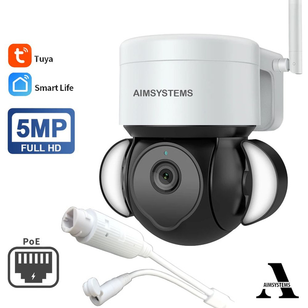 Умная поворотная IP камера AIMSYSTEMS 426P 5Mp с поддержкой PoE и WiFi купить на OZON по низкой ...