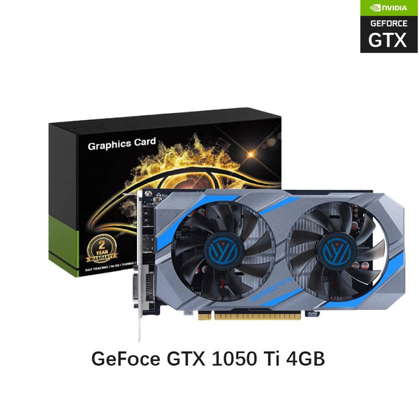 Видеокарта BDF GeForce GTX 1050 Ti, 4 ГБ PCI Express 3.0/2.0 x16 DVI ...