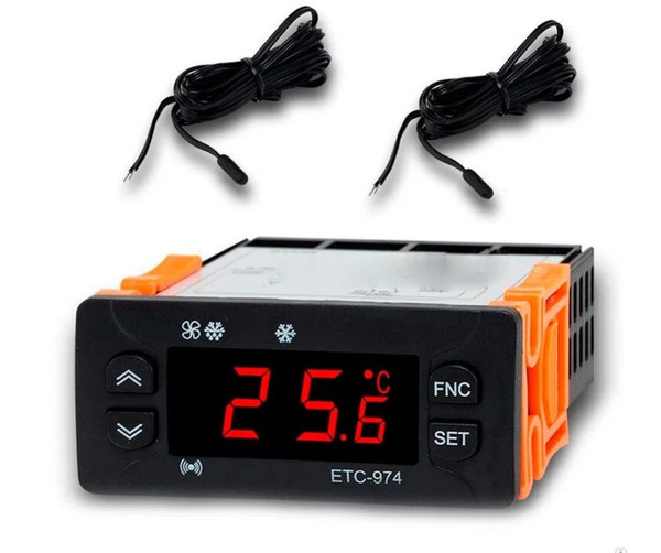 Контроллер ETC-974 A Elitech (2 датчика) - купить с доставкой по выгодным ценам в интернет ...