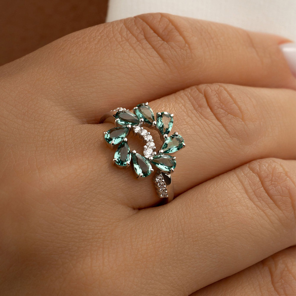 VG jewelry Кольцо Серебро родированное 925 пробы - купить с доставкой ...