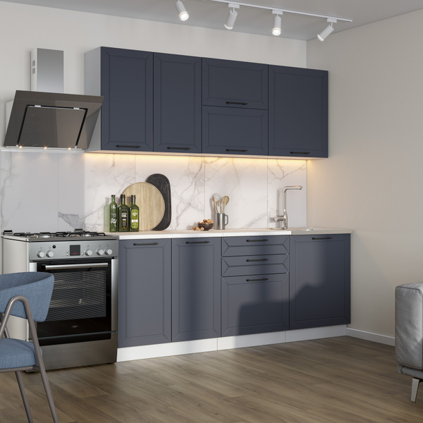 Кухонный модуль Тайлер ШНБ 200 софт пломбир шкаф напольный для бутылок бутылочница купить на