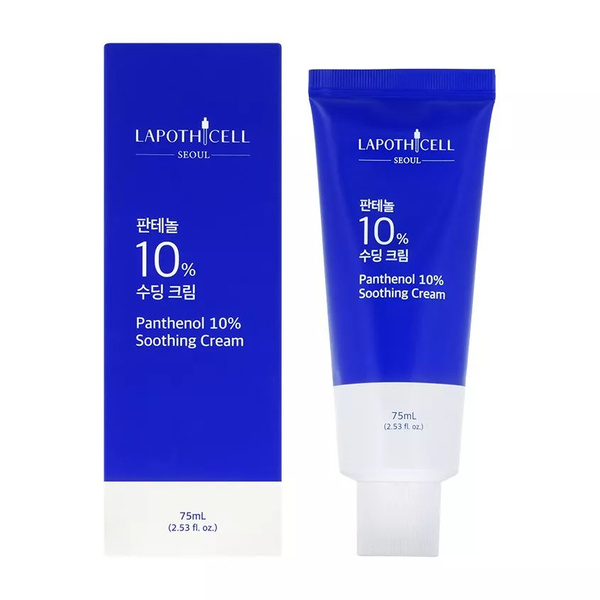 Крем для лица LAPOTHICELL с 10% пантенолом (успокаивающий) 75 мл ...
