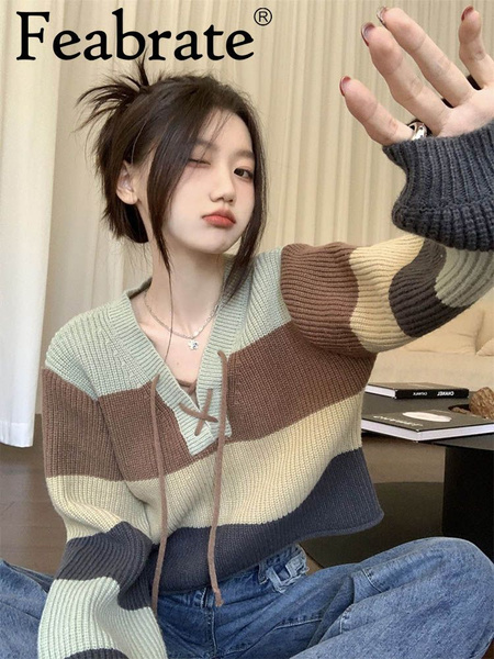 Свитер Женский Feabrate бледно-зеленый Polar Fleece, размер 44, 46 Без застежки Шнуровка Длинный ...