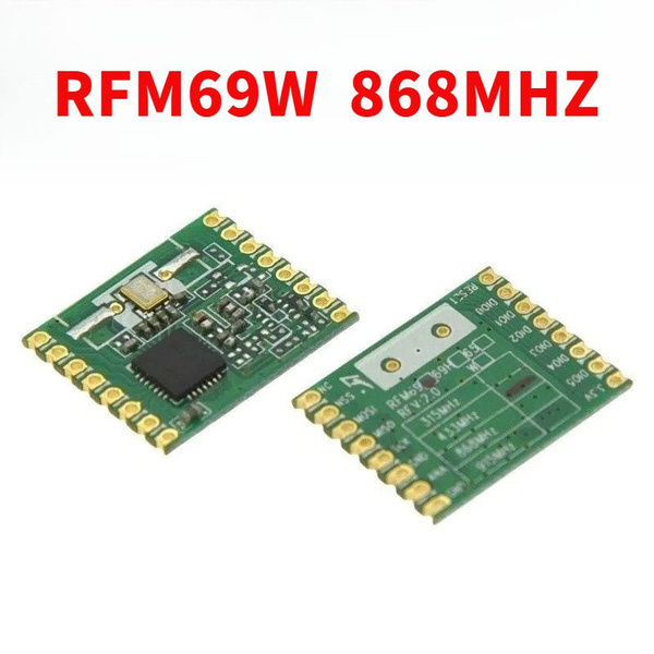 Характеристики RFM69W 868MHZ Модуль приемопередатчика FSK Частота 13 ...