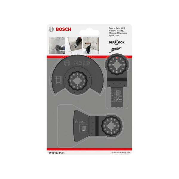 Bosch Starlock Универсальные принадлежности - Starlock Tile Basics 3 ...