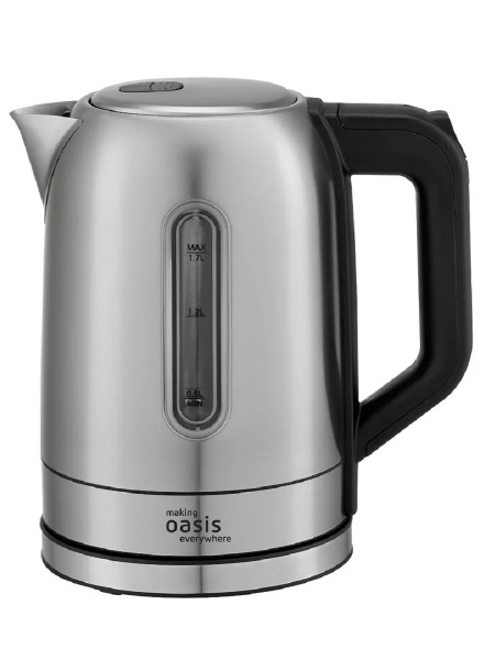 making Oasis everywhere Электрический чайник K-5SWS, хром купить на OZON по низкой цене (1673476299)