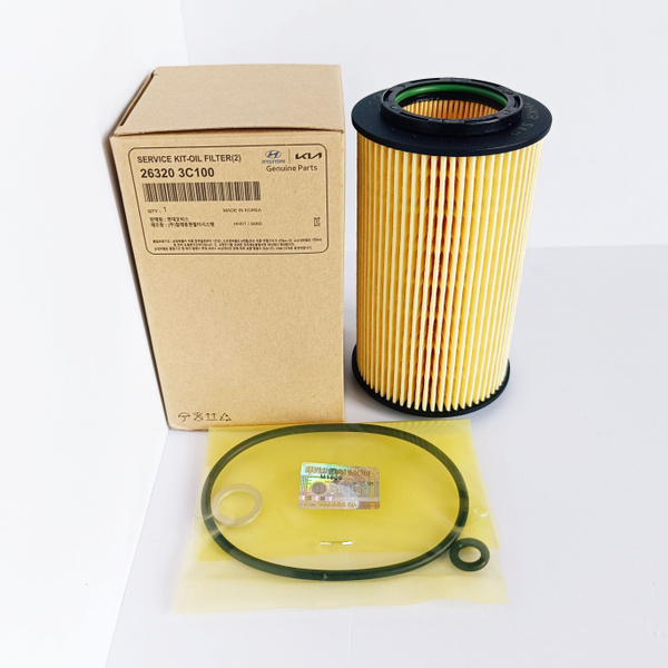 Фильтр масляный 263203C100 Hyundai-Kia Sonata Grandeur Sorento Genesis ...