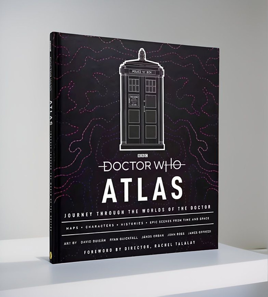 Doctor Who Atlas: Journey Through the Worlds of the Doctor - купить с ...