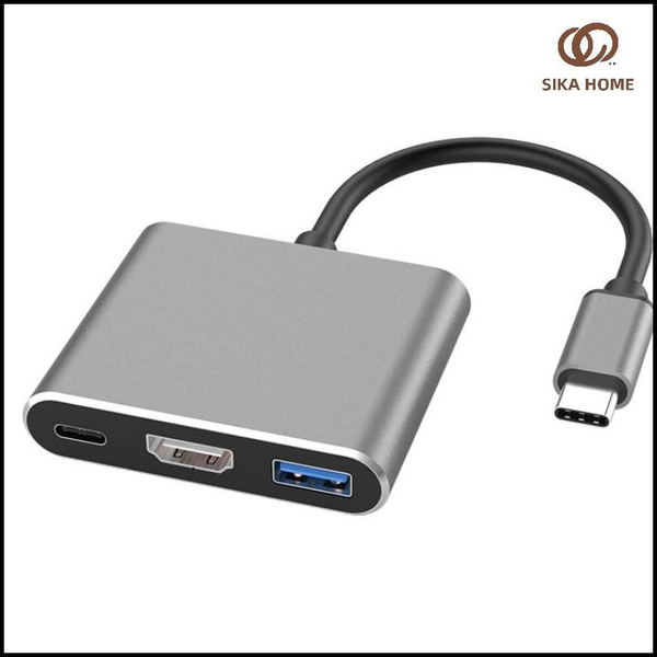 Переходник type-c на usb / HUB для Macbook Разветвитель HDMI адаптер ...