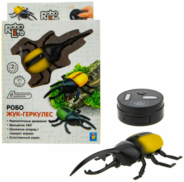Игрушка интерактивная 1 Toy RoboLife ''Робо Жук-Геркулес'' на ИК ...