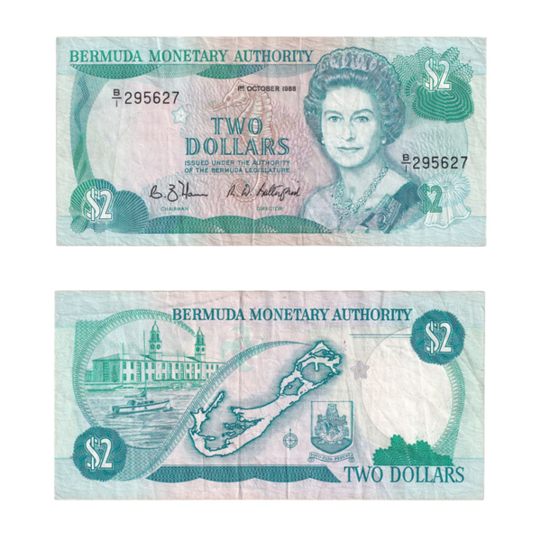 Купюра, Бермудские о-ва, 1988 год, 1 шт - купить по выгодной цене в интернет-магазине OZON ...