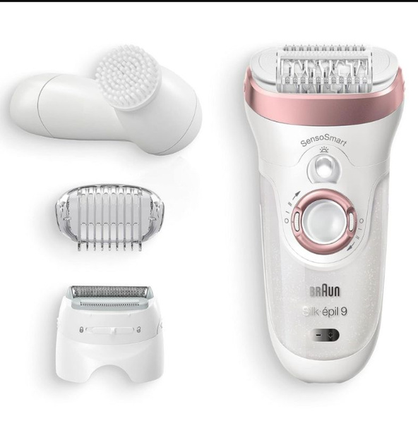 Эпилятор Braun Silk-epil 9 Beauty Set SES 9-985 с щёточкой для лица ...