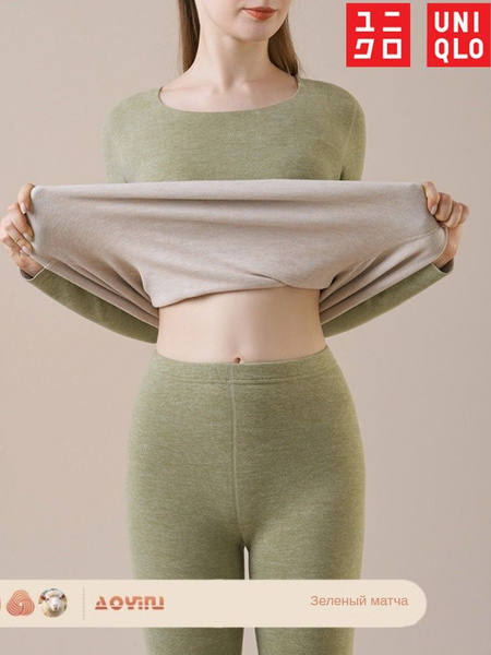 Комплект термобелья Uniqlo 46 - купить по выгодной цене в интернет-магазине OZON (1724305082)