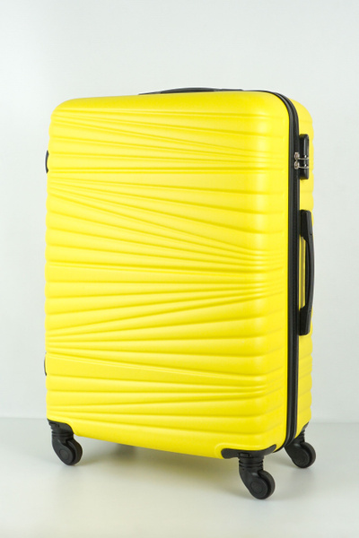 Чемодан Chemodan 360 большой из ABS пластика на 4-х съемных колесах с кодовым замком (Atlantic ...