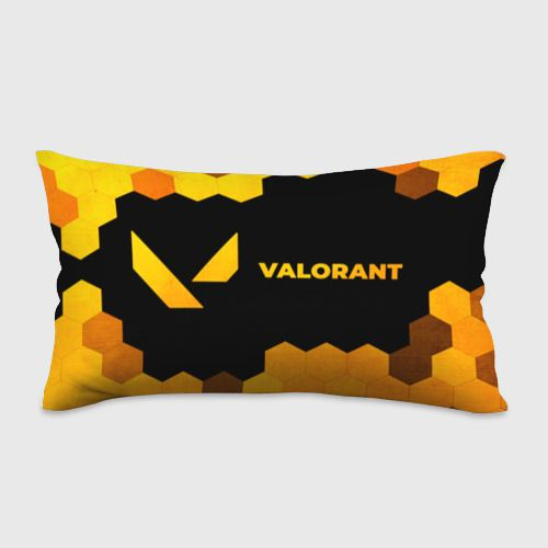 Valorant - gold gradient по-горизонтали Подушка 22x35 - купить по ...