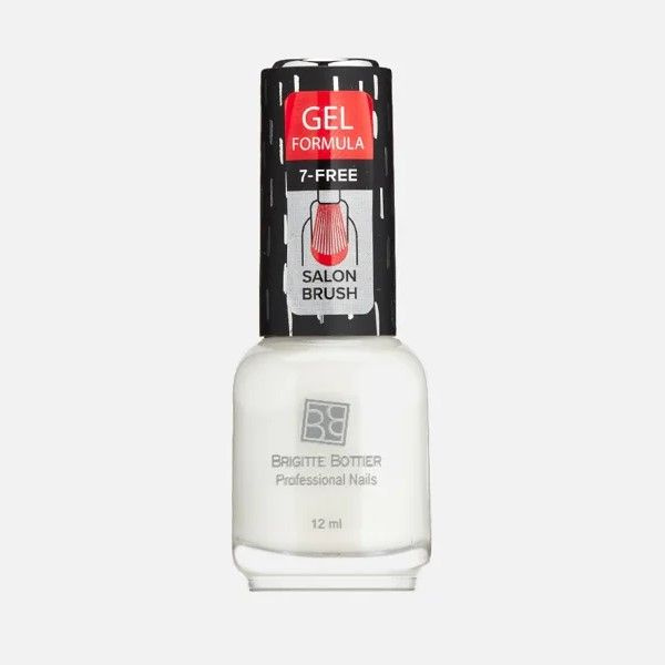 Лак для ногтей Brigitte Bottier Gel formula, тон: 13 белый, 12мл купить ...