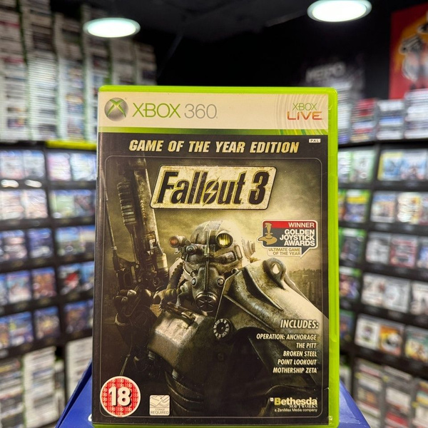 Игра Игра Fallout 3 Game of the Year Edition (Xbox 360) (Box) (XBox 360 ...