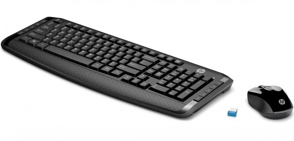 Клавиатура + мышь HP Pavilion 300 Wireless Black (3ML04AA) купить по ...