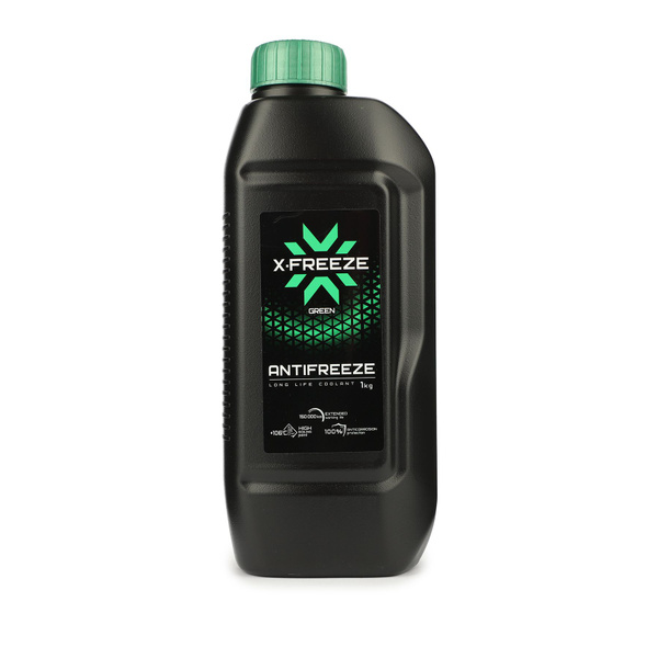 Антифриз X-Freeze зеленый 1л. купить по выгодной цене в интернет-магазине OZON (1690041699)