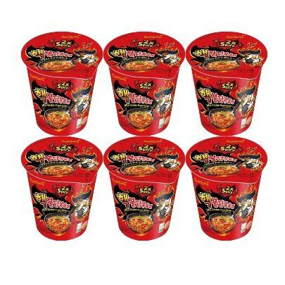 Лапша Samyang Hot Chicken Cup Ramen Очень острая со вкусом курицы, 70 г ...
