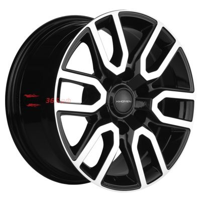 Колесный диск Khomen Wheels 17x8" PCD6x139.7 ET25 D106.1 - купить по выгодной цене в интернет ...