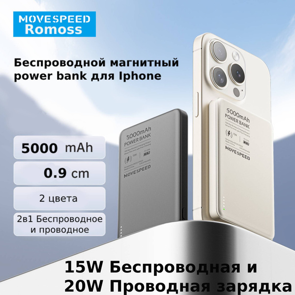 Внешний аккумулятор (Power Bank) Romoss PAC20 купить c доставкой на ...
