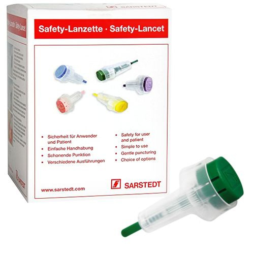 Ланцет Safety-Lancet Normal 21G 200 шт - купить с доставкой по выгодным ...