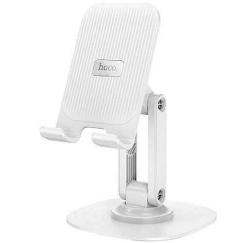 Подставка для телефона, держатель настольный Hoco HD6 White для ...