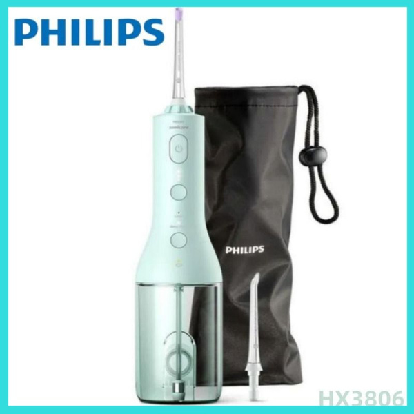 Ирригатор Philips Sonicare Cordless Power Flosser 3000 HX3806/34, Мятно ...