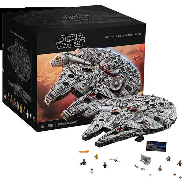 Конструктор LEGO Star Wars Millennium Falcon, 7541 деталей, 16+, Лего ...