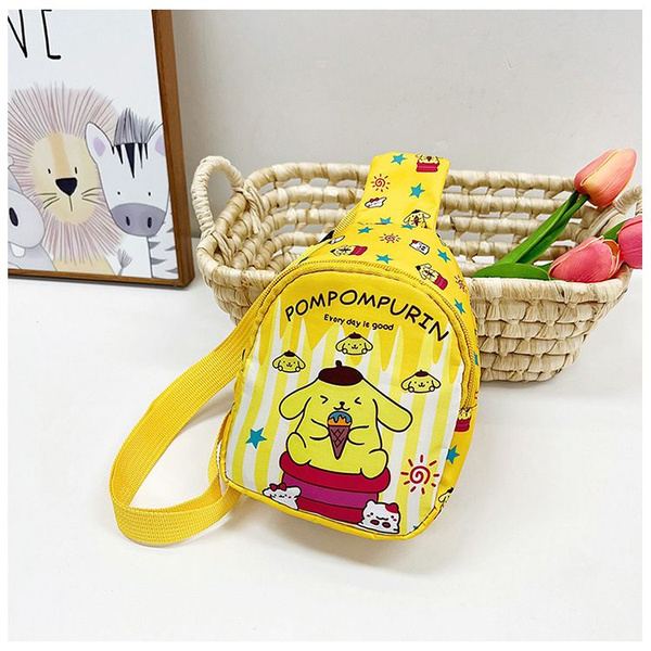 Детская маленькая школьная сумка, через плечо/через плечо,Pompompurin ...