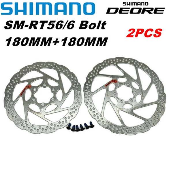 Тормозной диск (ротор) Shimano SM-RT56, 180 мм (OEM без упаковки), 2 шт ...
