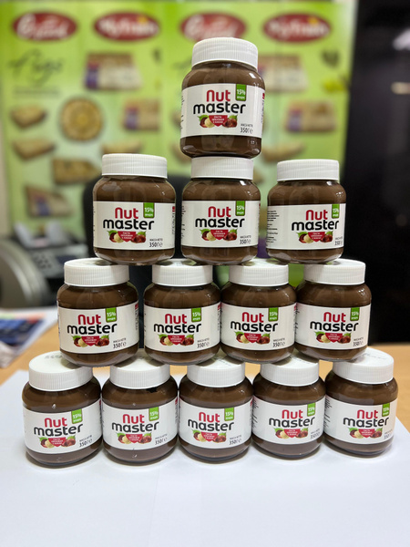 Фундуковая Паста Nut Master с Какао - купить с доставкой по выгодным ...