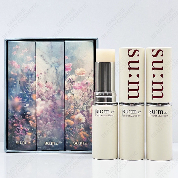 SU:M37 (3шт) Набор омолаживающих бальзамов для лица Secret Multi Balm ...