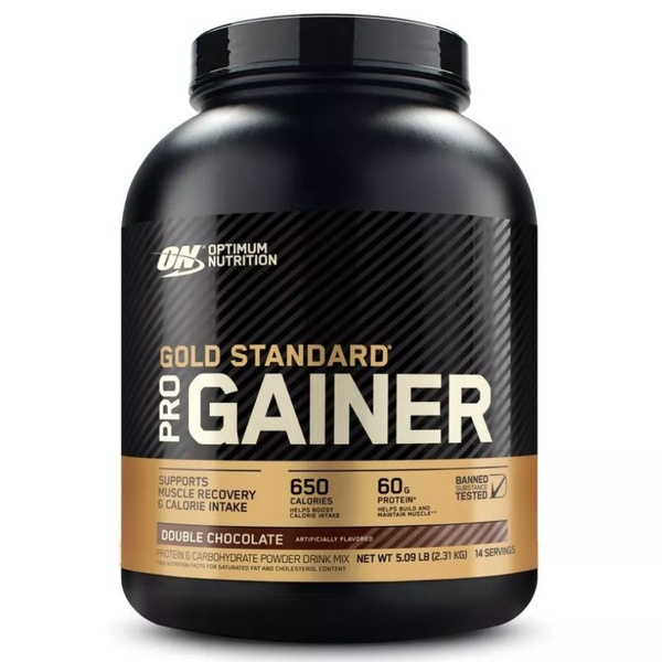 Optimum Nutrition Гейнер PRO Gainer Двойной шоколад 2310 г купить на ...