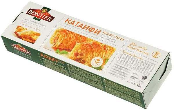Тесто Катаифи для Дубайского шоколада Bontier 450 гр купить на OZON по ...